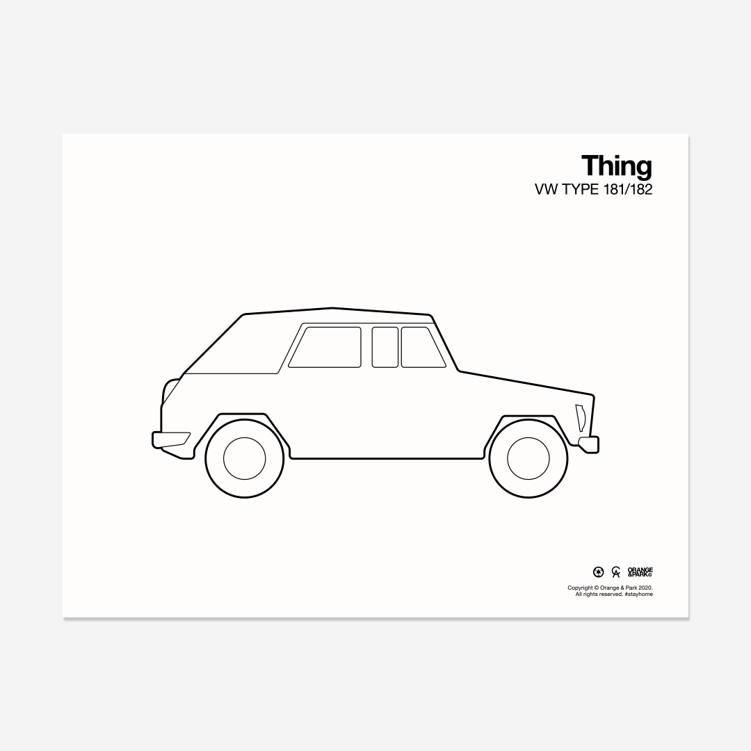 ORANGE & PARK – VW Coloring Contest